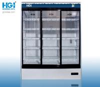 China Supermarket Commercial 1000L Upright Vertical Display Cabinet Showcases Best Price for sale