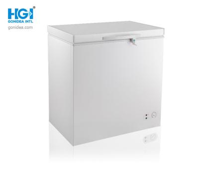 China ODM Horizontal Deep Chest Freezer 5.7 Cu Ft Freezer Movable Doubles Baskets for sale