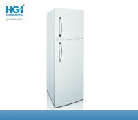 China Manufacturers 260 Liter Vertical Double Door Top Freezer Refrigerator for sale