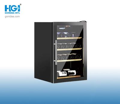 China Glass Door Red Wine Storage Showcase 220~240V/50Hz Energy Saving for sale