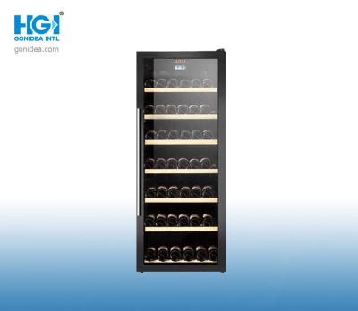 China Furniture Wine Glass Display Cabinet Showcase 270 Ltr for sale