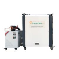 China 80KW Induction Heating Furnace For Forging OD 50mm Shaft Heating for sale