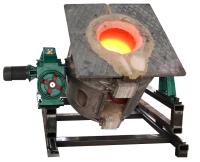 China 1800℃ Max Temperature Medium Frequency Induction Melting Furnace For Metal Casting for sale