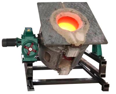 China 1800℃ Max Temperature Medium Frequency Induction Melting Furnace For Metal Casting for sale