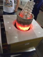 China Stainless Steel Induction Melting Furnace Water Cooling With Safety System for sale