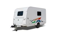 China 5665mm Length RV Travel Trailer Durable Travel Trailers With Electric Brake System for sale