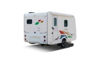 China 5665mm Length RV Travel Trailer Durable Travel Trailers With Electric Brake System for sale