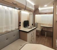 China OEM Leisure Travel Trailer  AL-KO Chassis Caravan Camping Trailer for sale