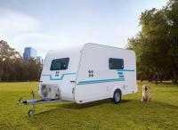 China Modular Body Small Camper Trailer Mini Rv Trailer With Sandwich Structure for sale