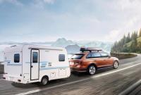 China Modular Body Small Camper Trailer Mini Rv Trailer With Sandwich Structure for sale