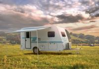 China Modular Body Small Camper Trailer Mini Rv Trailer With Sandwich Structure for sale