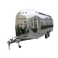 China Four Road Wheels Concession Food Trailer Truck Movable Food Cart Kiosk for sale