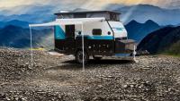 China Safe Camper Caravan Trailer Electric Brake Hub Anti Sway Fiberglass Motorhome for sale