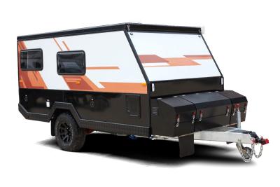 China Stable Travel Trailer Caravan Independent Suspension System Aluminum Rv Trailers for sale