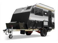 China Tiny Small Camper Trailer 4 Person Rv Trailer With Varying Towing Capacity for sale