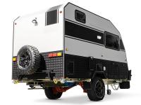 China Tiny Small Camper Trailer 4 Person Rv Trailer With Varying Towing Capacity for sale
