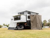 China Single Double Axle 2 Person Camper Trailer Weight Varies Small Off Road Trailer for sale