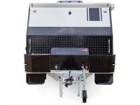 China Recreational Small Lightweight Travel Trailers 4 Person Camper Trailer Multifunctional for sale