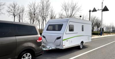 China Large Movable Vehicle RV Travel Trailer Entertainment Couples Travel Trailer for sale