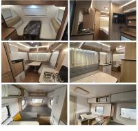 China 8 People Travel Trailer Caravan Motorhomes Campers 4-12m Exterior Length for sale