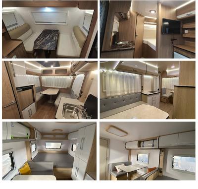 China High Towing Capacity Caravan Travel Trailer 4m-12m Tow Behind Camper for sale