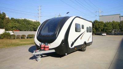 China Large Recreational RV Travel Trailer Fiberglass Aluminium Rv Trailers for sale