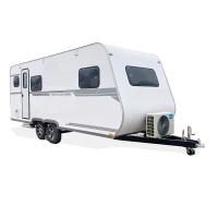 China 6000Lbs Twin Axle Camping Trailer 4m-12m Exterior Length Customizable Camper Trailer for sale