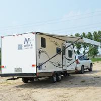 China 4-8 People Caravan Travel Trailer Black Water Capacity Small Travel Trailers for sale