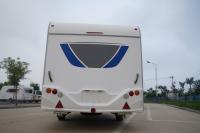 China Flatness Small Camper Trailer FRP Lightweight Rv Camper Trailers With Kitchen for sale