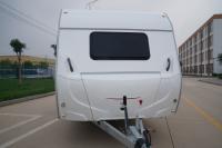 China Compact Towable Small Camper With Bathroom Tiny Camper Trailer Multi Compartment for sale