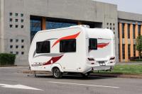 China Storage Heating Ultra Lite Travel Trailers Under 2000 Lbs Off Road Camping RV Van for sale