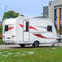 China Air Conditioning Family Camper Trailer 1-2 Beds Camping Overland Trailer for sale