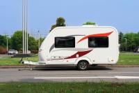 China Air Conditioning Family Camper Trailer 1-2 Beds Camping Overland Trailer for sale