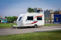 China Air Conditioning Family Camper Trailer 1-2 Beds Camping Overland Trailer for sale