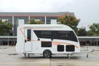 China Luxury Lightweight Travel Trailer Compact Lightweight Motorhome With Storage Efficient for sale
