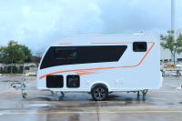 China Luxury Lightweight Travel Trailer Compact Lightweight Motorhome With Storage Efficient for sale