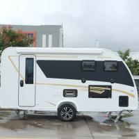 China European Standard Lightweight Travel Trailers Micro Small Camping Caravan 2000Lbs for sale