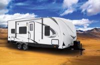 China 4 Season Fiberglass Travel Trailer Fully Enclosed Fiberglass Shell Travel Trailer 32 Inch for sale