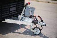 China 1500kg Camper Caravan Trailer With Spare Tire Gas Smoke Alarm RV Travel Trailer for sale