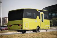 China Vacation Camper Caravan Trailer Spare Tire Integrated Bathroom Travel Camping Van for sale