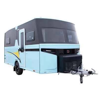 China Sofa Bed Camper Caravan Trailer Travel RV Camper 400AH 120L for sale