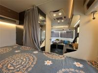 China Sofa Bed Camper Caravan Trailer Travel RV Camper 400AH 120L for sale