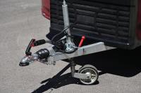 China Touring Aluminum Camper Caravan Trailer FRP Campervan Caravan Camper Trailer 5093mm for sale