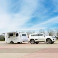 China ISO Caravan RV Travel Trailer 2-8 Persons With Awning 5 Person Travel Trailers for sale
