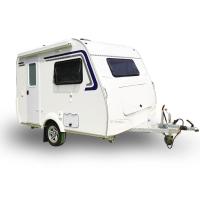 China Aluminum Lightweight Camper Trailer Ultra Light Rv Trailers Imported Shock Absorber Shaft for sale