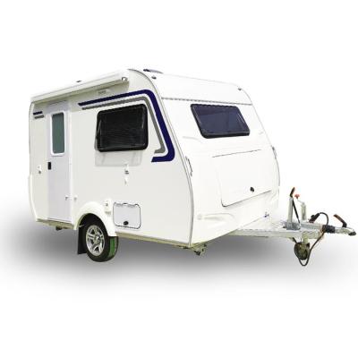 China Aluminum Lightweight Camper Trailer Ultra Light Rv Trailers Imported Shock Absorber Shaft for sale