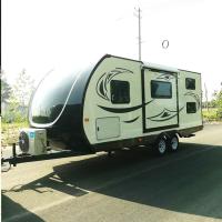 China Customizable Battery Capacity Leisure Travel Trailer 3.5m Outdoors Rv Travel Trailers for sale