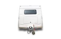 China Varies Sizes Fiberglass Travel Trailer Camper Trailer Caravan With Special Chassis for sale