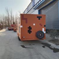China Water Tank Off Road Camper Trailer With 1-2 Axles Offroad Rv Trailer for sale