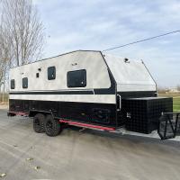 China 1-2 Axles Off Road Camper Trailer All Terrain Tires Overland Camper Trailer for sale